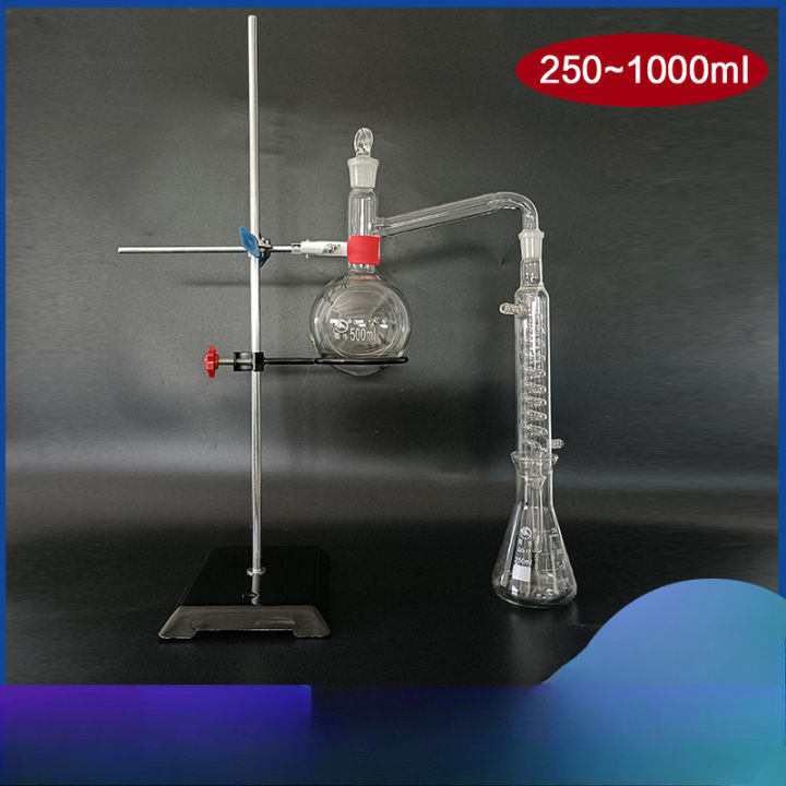 Full Set Glass Distillation Device Extraction Extraction Pure Essential ...