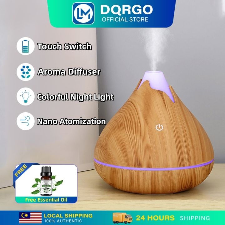 【DQRGO】DIY Snow Mountain Air Humidifier USB Charge 350ML Water Tank ...