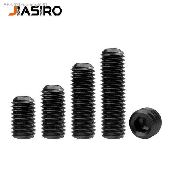 Rust Resistant Hex Socket Set Grub Screws With Flat Point Titanium