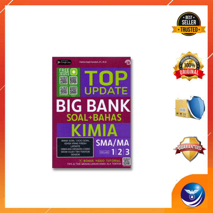 BUKU TOP UPDATE BIG BANK SOAL + BAHAS KIMIA SMA/MA 1, 2, 3 | Lazada ...