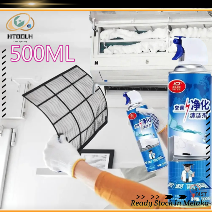 500Ml Aircond Cleaner Spray For Air Cond Cleaner And Dust Freeze Air ...