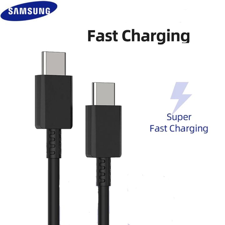 Original Samsung S21 S20 5G 25w Cable Surper Fast Charge Type C To Type ...