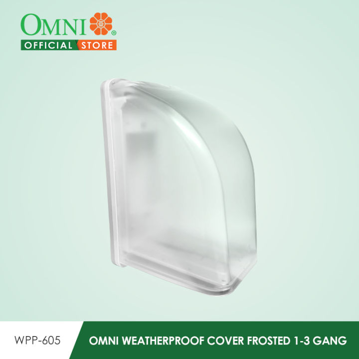 OMNI Weatherproof Cover Frosted 1-3 Gang - WPP-605 | Lazada PH