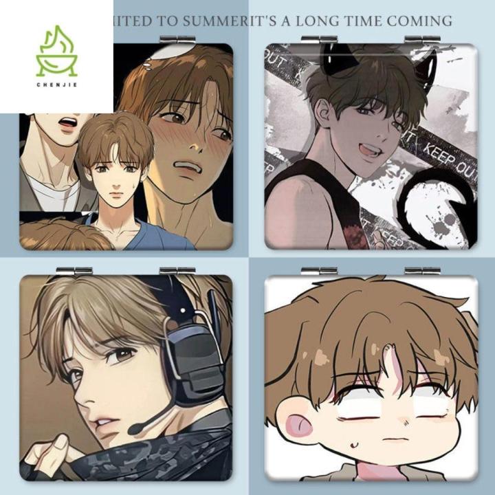 BDRGG Manwha Jinx Manwha Jinx Mini Mirror Double Cartoon Figure Joo ...