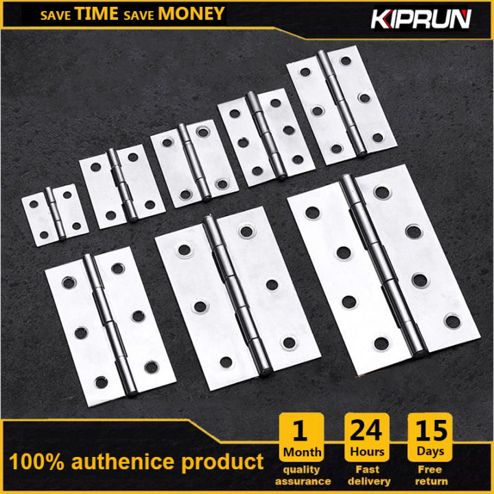[Ready stock] KIPRUN 2Pcs Stainless Steel Flat Hinge Cabinet Doors 1.5 ...