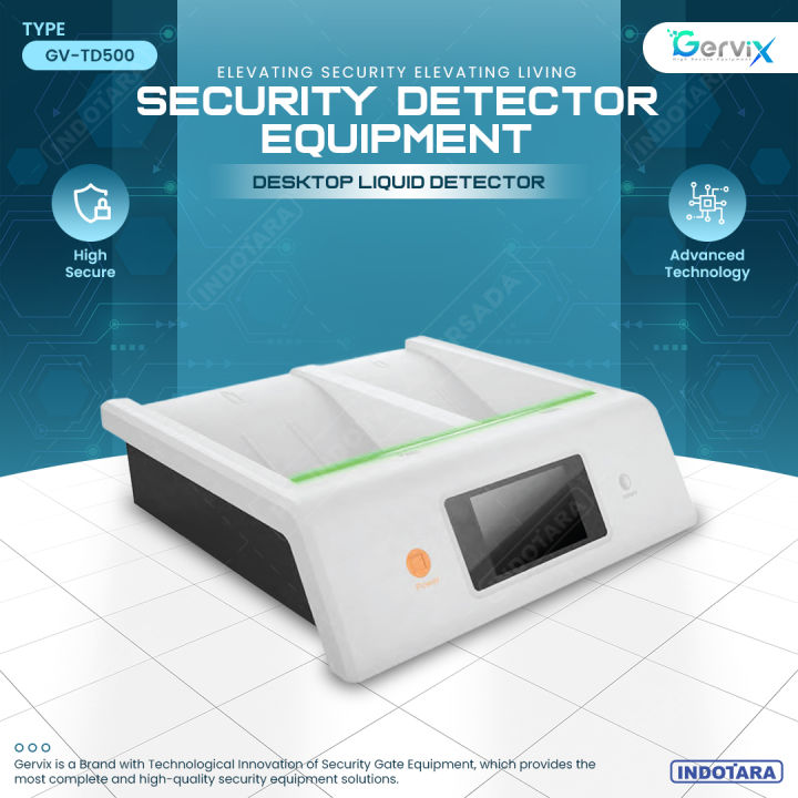 Desktop Liquid Detector - Detector Cairan Berbahaya Gervix GV-TD500 ...