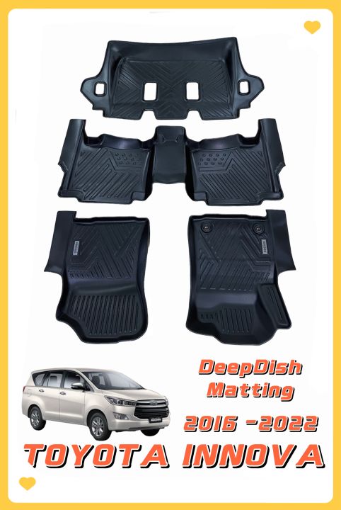 Car Deep Dish Matting for Toyota Innova 2016 -2022 OEM Matting 2017 ...