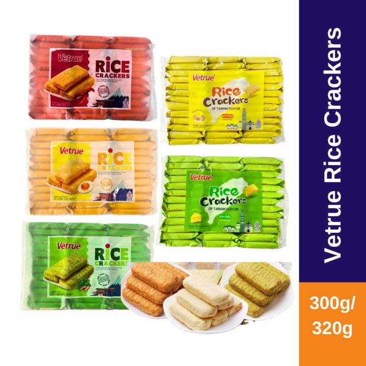 HALAL Vetrue Japanese/ Taiwanese Rice Cracker 300-320g | Lazada