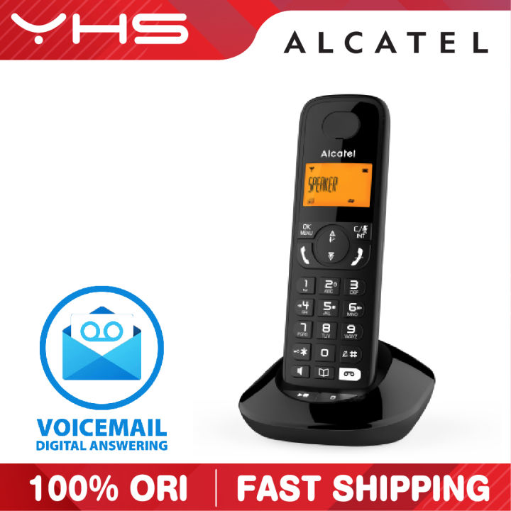 Alcatel D295 Digital Cordless DECT Speaker Phone TM Unifi Maxis Time ...