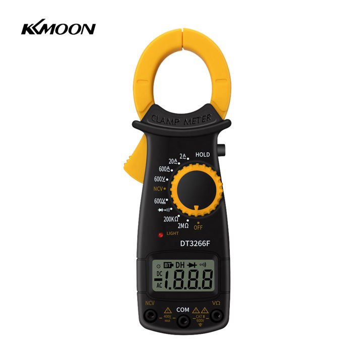 KKmoon Digital Clamp Meter Multimeter Handheld AC DC Voltage Current ...