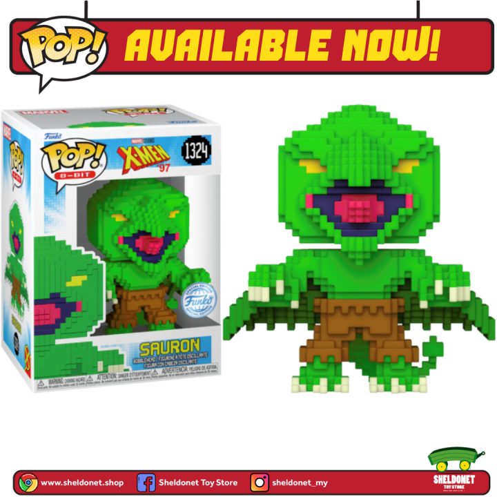 Funko Pop! 8-Bit: X-Men '97 (2024) - Sauron 8-Bit [Exclusive] | Lazada