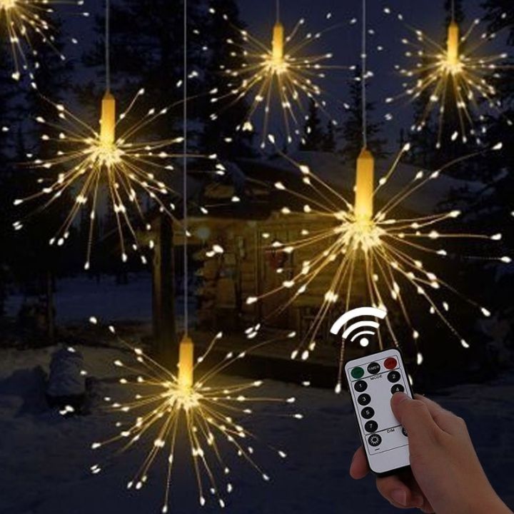 Hot Sale Christmas Remote Control Waterproof Firework LED Copper Wire ...