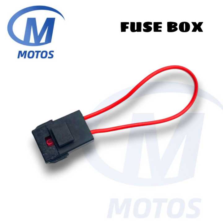 MOTOSPH MOTORCYCLE 1PC FUSE BOX W/ FUSE BLADE 30A | Lazada PH