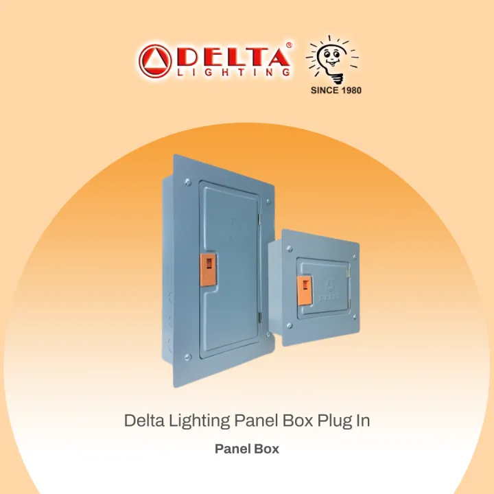 Delta Lighting Panel Box 2x2, 3x3, 4x4, 5x5, 6x6, 7x7, 8x8 Plug In ...