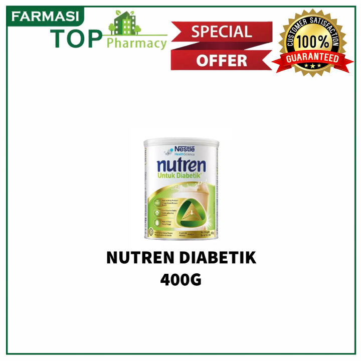 Nutren Diabetik Complete Nutrition 400g | Lazada