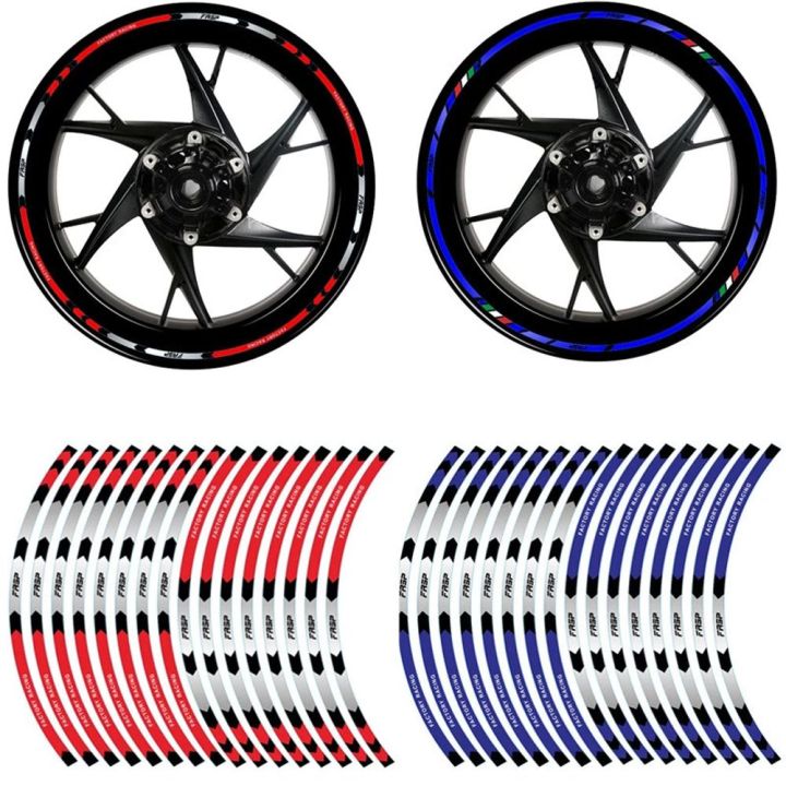 NJD2227 Universal For Kawasaki 17"18" Rim Stripe Tape Auto Decals For ...
