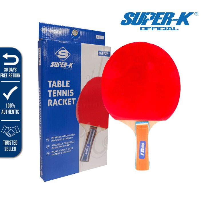 Super-K G-97223 Table Tennis Racket x 1 pc | Lazada PH