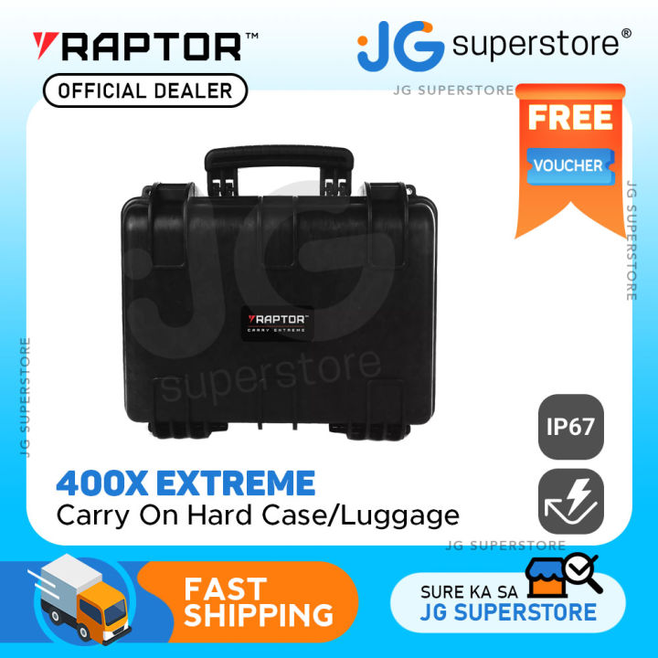 Raptor 400X Extreme Series Hard Case and Travel Luggage with IP67 Water ...