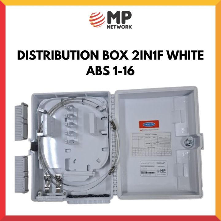 ODP DISTRIBUTION BOX 2IN1F WHITE ABS 1-16 & AKSESORIS SC/UPC - MP ...