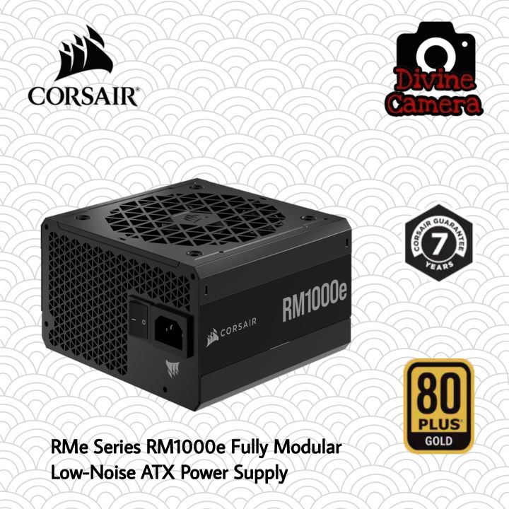 Corsair RM1000e RM850e RM750e Fully Modular 80PLUS Gold ATX Power ...
