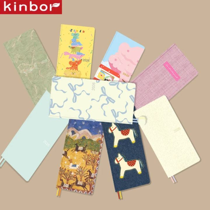 Kinbor 2026 Weekly Planner Work Plan Notebook Daily Time Management Two ...