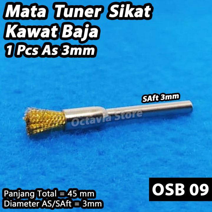 Mata Bor Tuner Sikat Kawat Baja untuk poles (MINI) | Lazada Indonesia