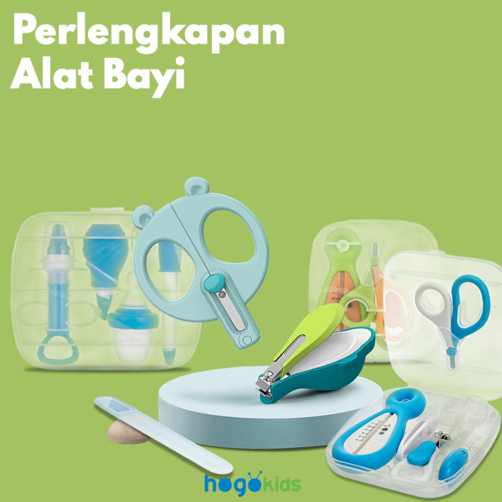 HOGOKIDS Hygiene Care Kit (Nail & Ear Care) | Perawatan Kuku dan Telinga Baby Bayi BPA FREE ...