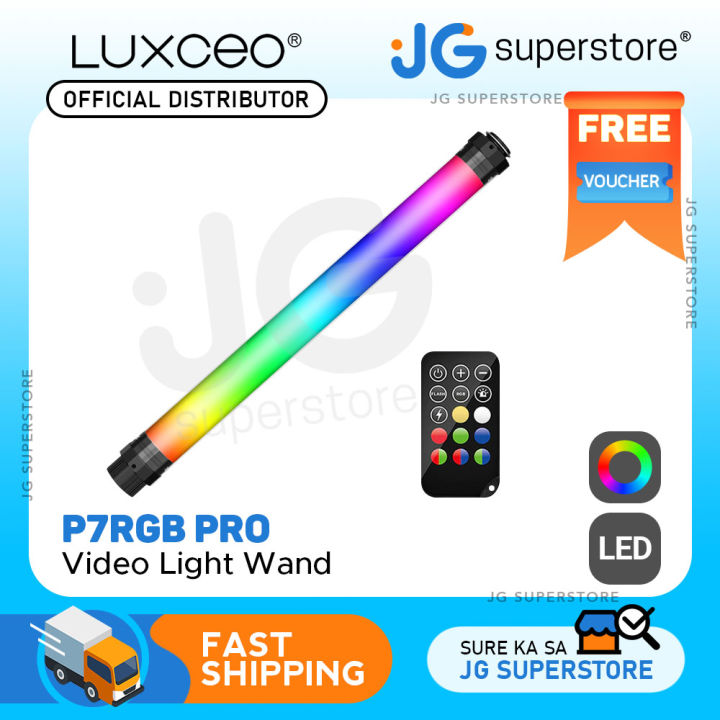 Luxceo P7RGB Pro LED RGB Waterproof Video Light with 8 Lighting Modes ...