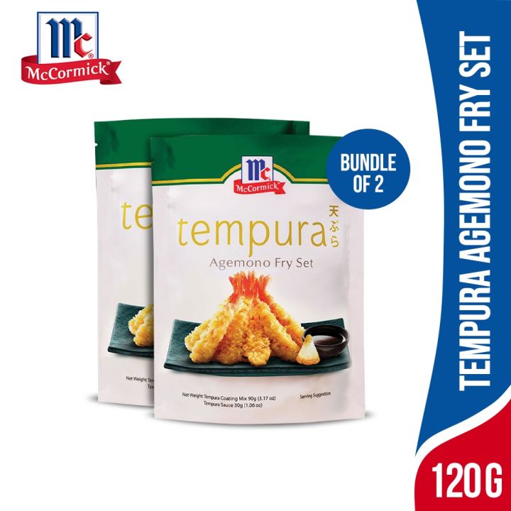 McCormick Tempura Agemono Fry Set 120g - Bundle of 2 | Lazada PH