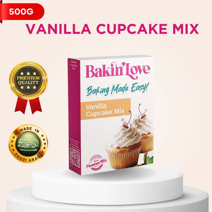Tepung Cupcake lembut gebu / Soft cupcake Premium premix instant Mix ...