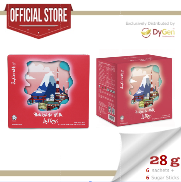 Chek Hup Gourmet Hokkaido Milk Latte (28g x 6) | Lazada PH