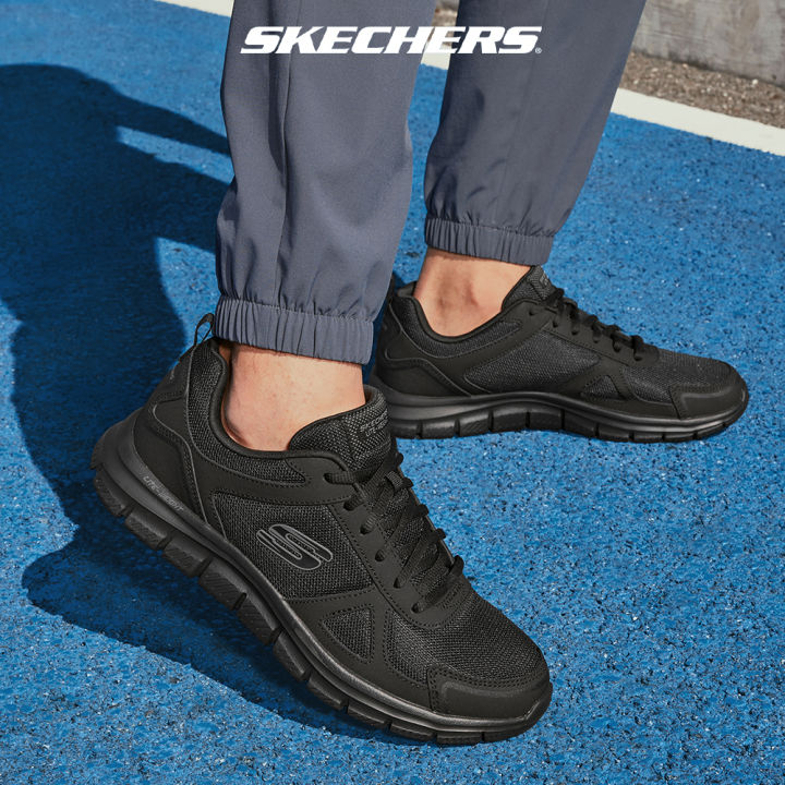 Skechers Online Exclusive Men Sport Track Scloric Shoes - 52631-BBK ...