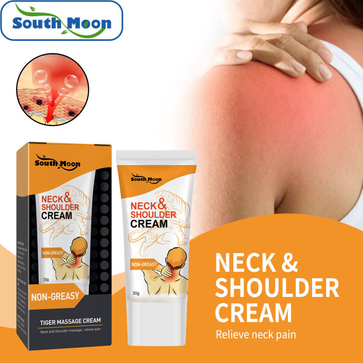 South Moon Shoulder Neck Massage Cream Improve Neck Back Wrist Muscles ...