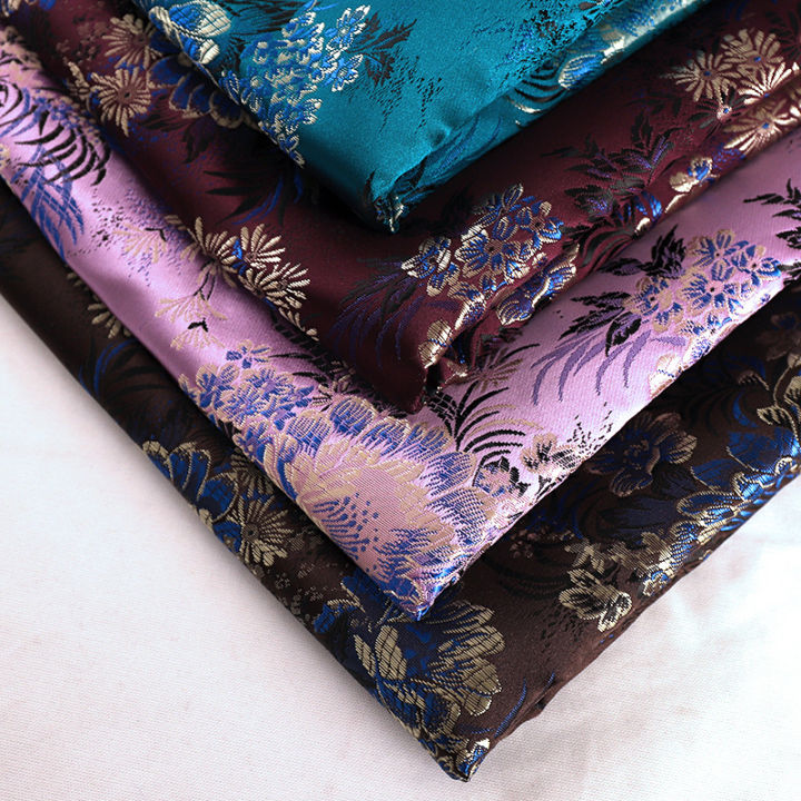 High Density Nylon Woven Brocade Fabric for Tang Dynasty Qipao Home ...