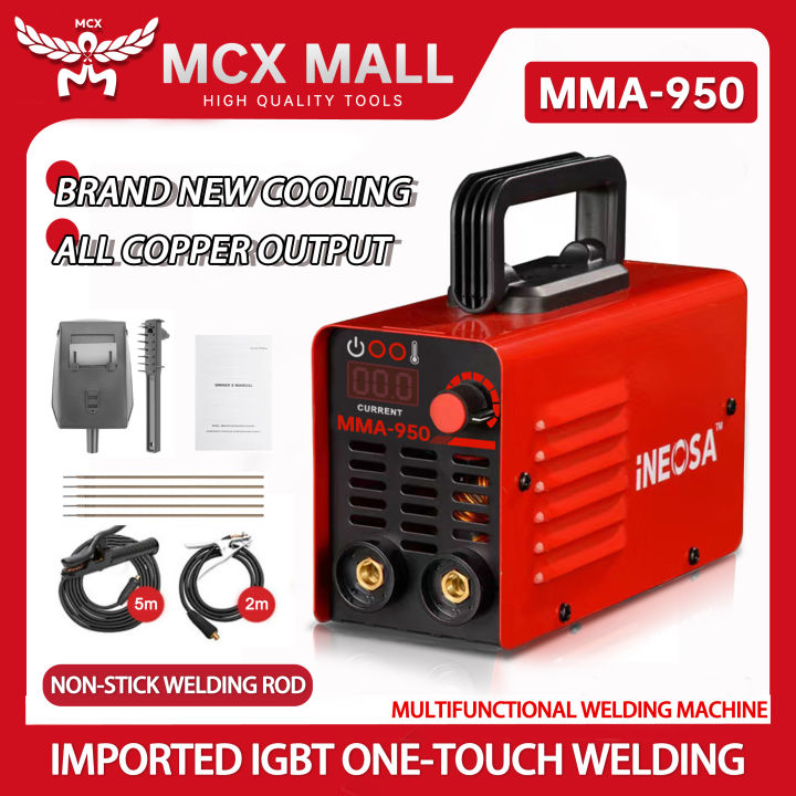 Portable MMA-950 IGBT Inverter Mesin Welding 220V Home Mini Welding ...