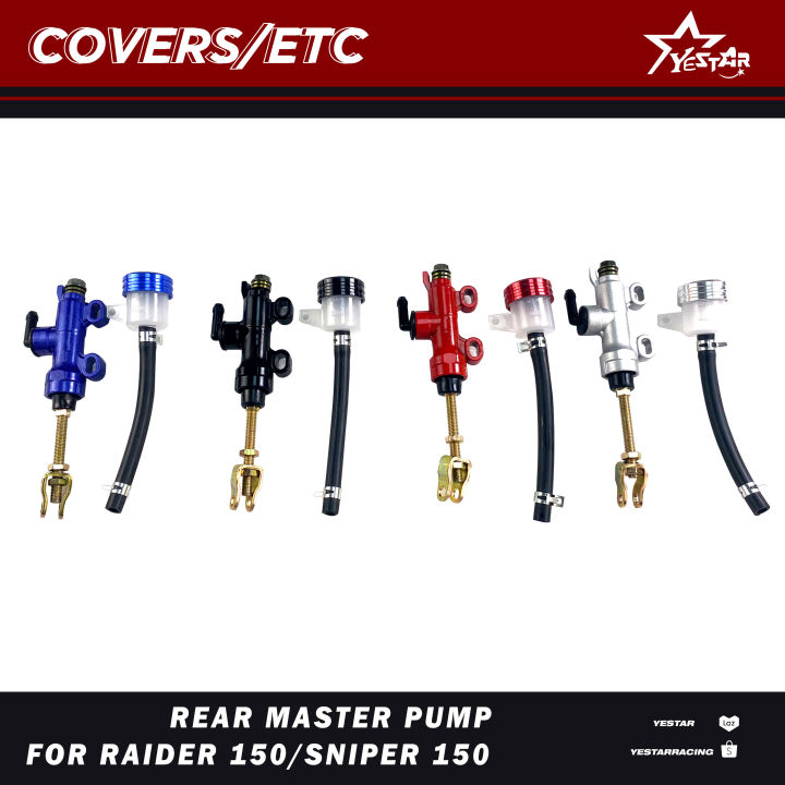 Yestar Rear Master Pump Assembly Complete Set for Raider 150 Sniper 150 ...