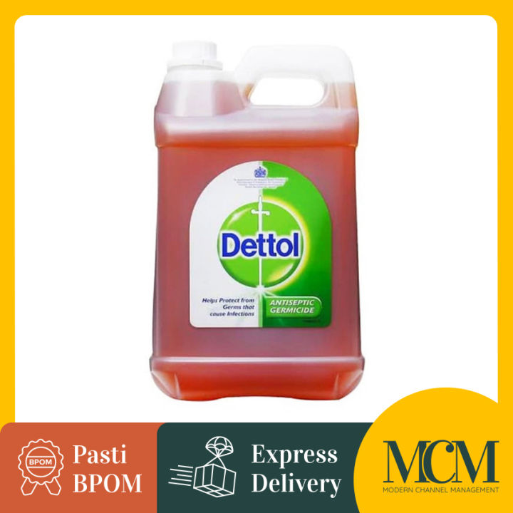 Antiseptik Dettol Cair - 5 Liter - Membunuh Virus dan Kuman | Lazada ...