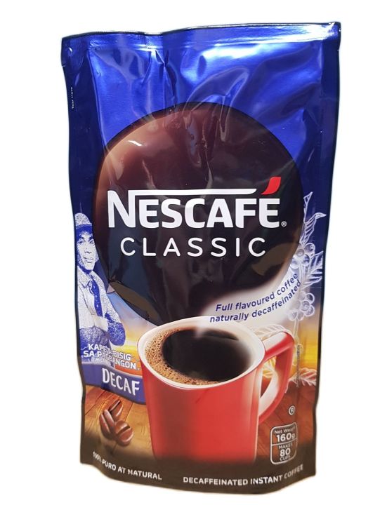 NESCAFE CLASSIC DECAF, Instant Coffee, 100% Naturally Decaffeinated ...
