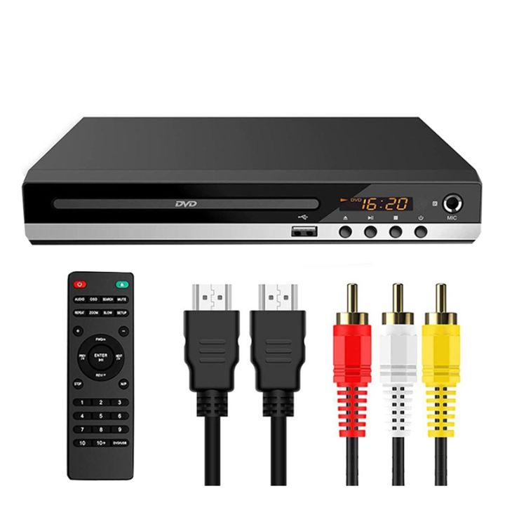 Miao34-Home DVD Player 1080P DVD Video Player EVD Student CD Player VCD ...