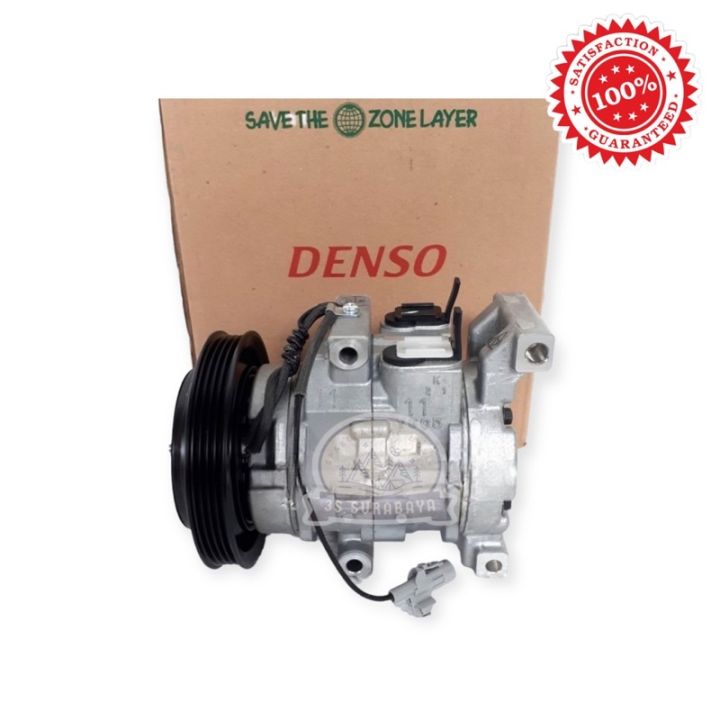 Kompresor Compresor Ac Toyota Vios Gen 2 Lengkap Denso Original ...