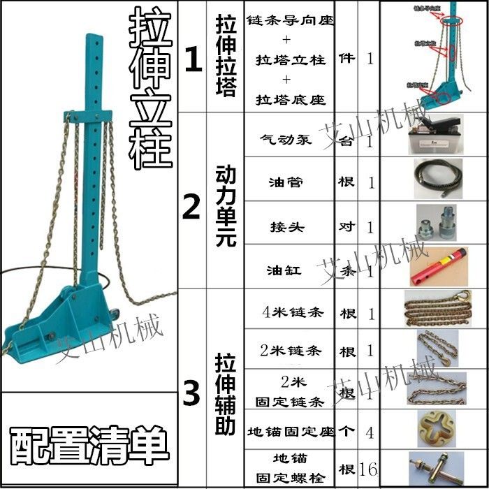 Fittings of Eight Diagrams Floating Surface Girder Calibrator for ...