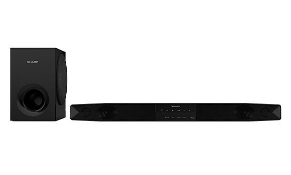 SHARP SOUNDBAR HOME THEATER SYSTEM WITH WIRELESS SUBWOOFER HTSBW125 ...