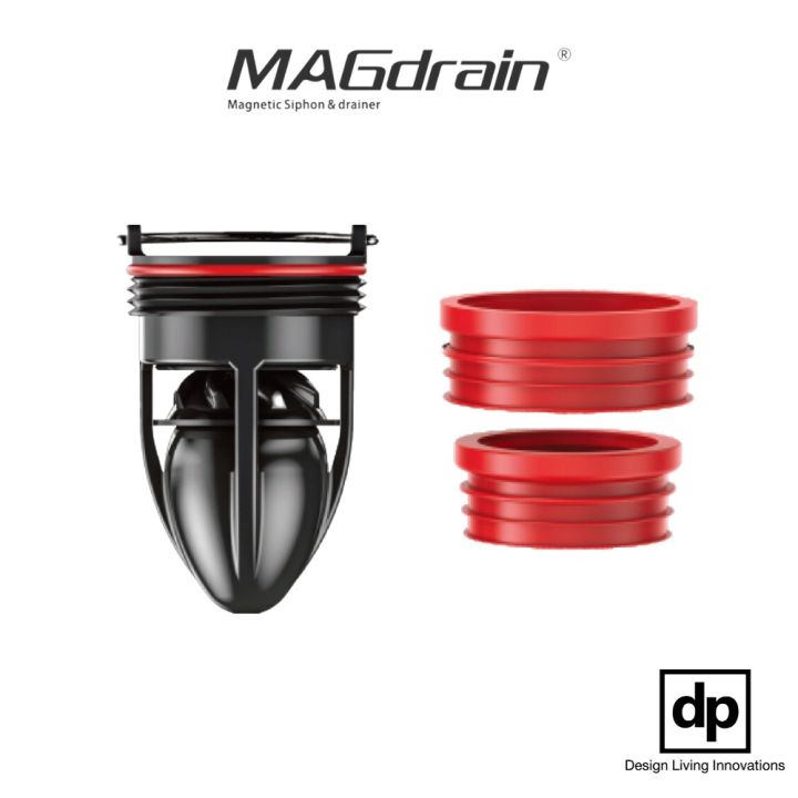 ชุดอะไหล่ Floordrain สำหรับ MAGdrain (Set ขอบยางสีแดง ไซส์ S+M+Drain+ ...