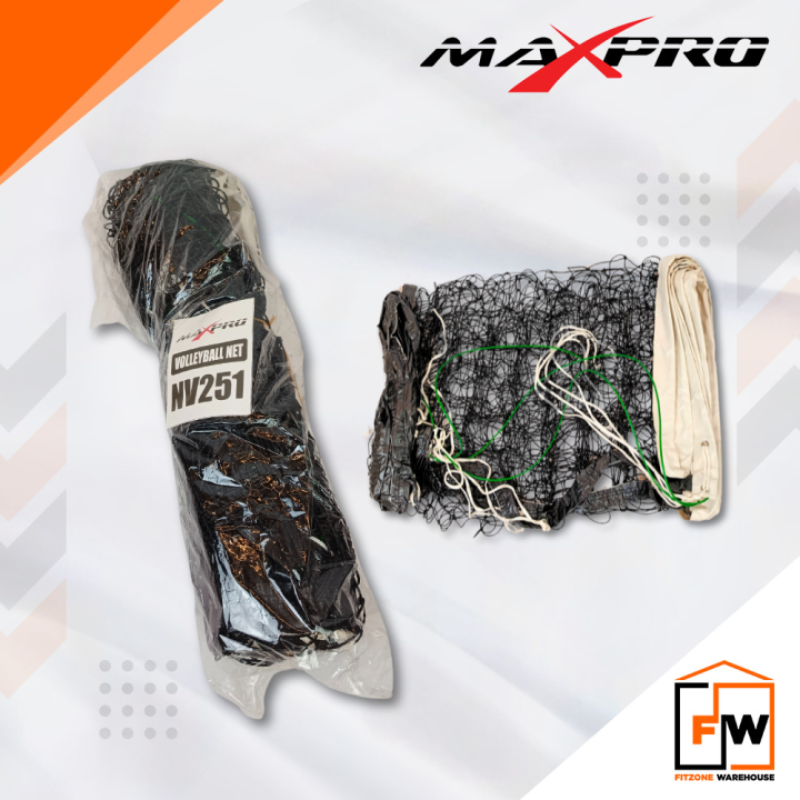 Maxpro NV251 Volleyball Official Net Nylon | Lazada PH