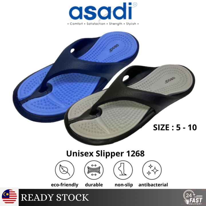 ASADI Unisex Slip On Slipper / flip-flop MJA - 1268 [ ready stock ...
