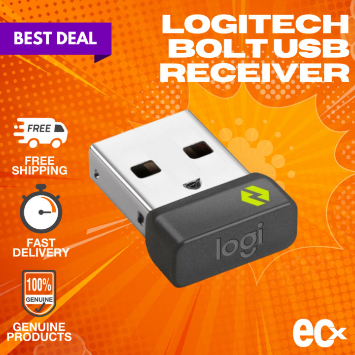 【ready Stock】logitech Usb Bolt Receiver Wireless Dongle Receiver Unifying Usb Adapter