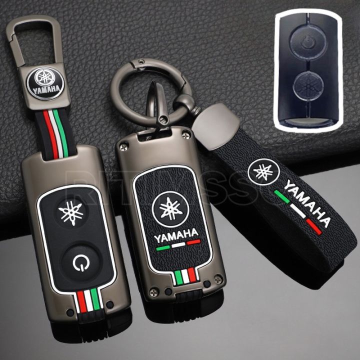 Alloy Car Remote Key Case Cover Shell for Yamaha Nmax 2021/2022 NVX ...