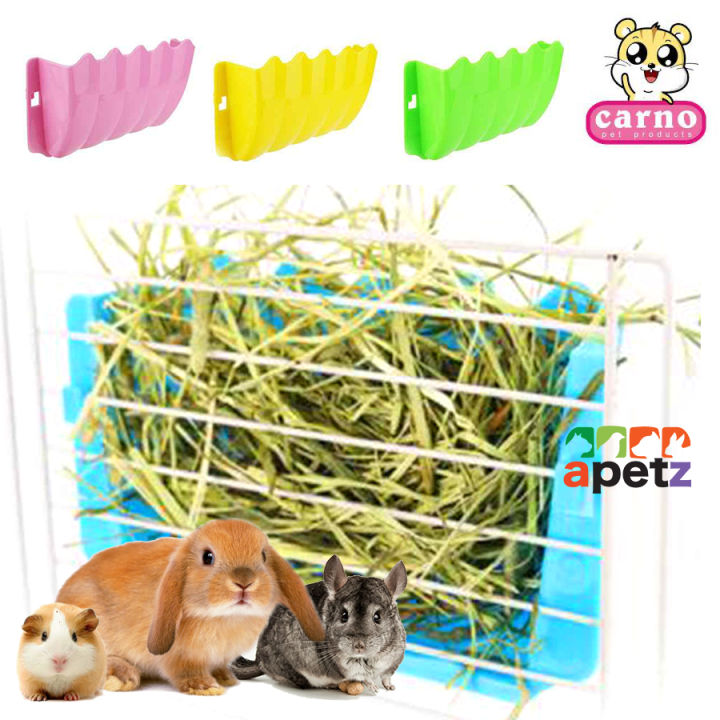 Rabbits, Guinea Pigs Small Animal Grass Feeder Rack Fixed External ...