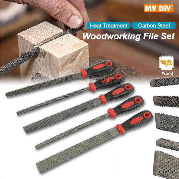 MYDIYSDNBHD - Anton 5pcs 8" Wood Rasp File For Woodworking Rasp Coarse ...