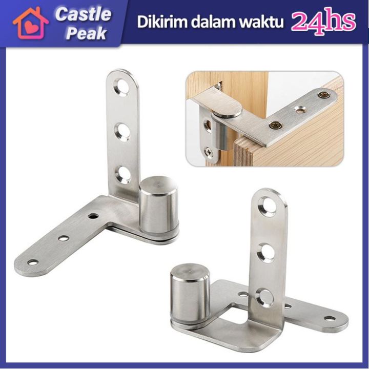 304 Stainless Poros Pintu Engsel Pivot Atas Dan Bawah Engsel Pintu